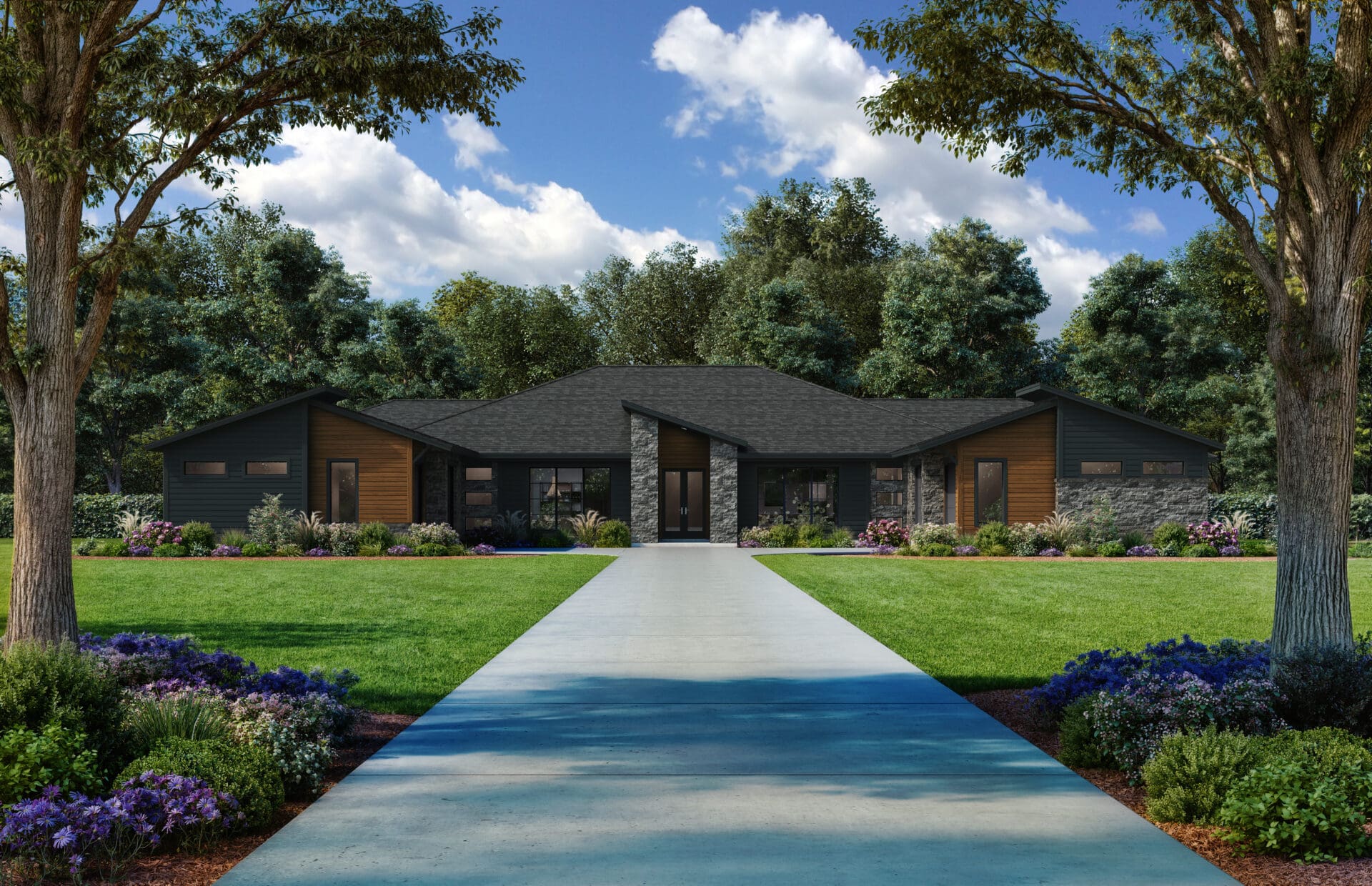 Mid-Century - Royal Texan Homes: 2025 GHBA Custom Builder of the Year